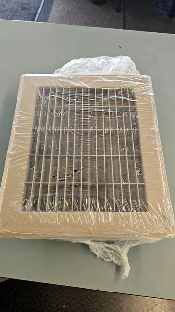 10X8 FLOOR GRILL with damper, Shoemaker #1600-O $25.00 - PicClick