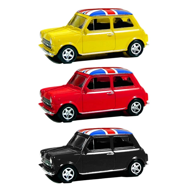 MINI COOPER MODEL with Pull Back Go Action 1:60 Scale Die Cast Model ...