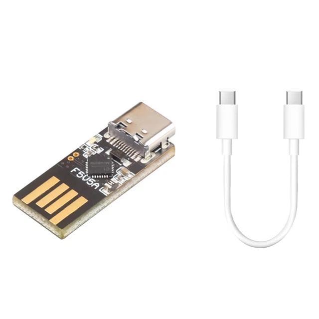 FOR RASPBERRY PI5 USB A-C PD Adapter with Cable PD Trigger Activation ...