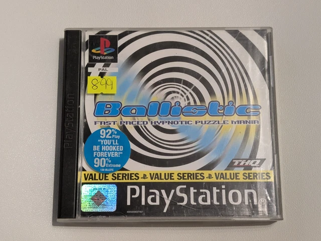 BALLISTIC SONY PLAYSTATION 1 Game with Manual £9.70 - PicClick UK