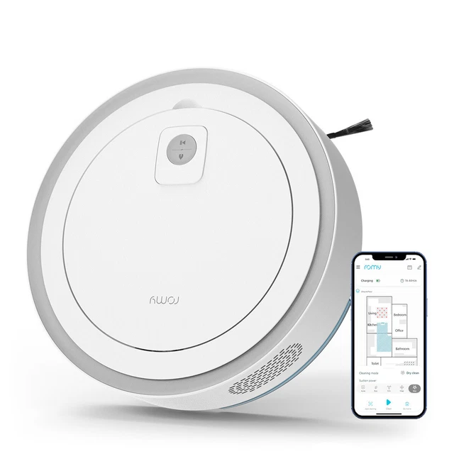 ROMY C5 ASPIRATEUR Robotique Smart Accueil Robot Avec Wischfunktion ...