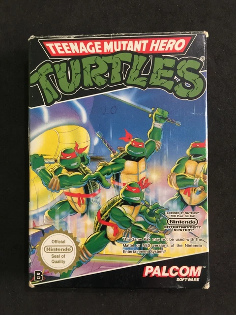 TEENAGE MUTANT HERO Turtles Nintendo Nes Pal B Eec Fra Utilisée Complet ...