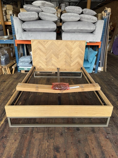 JOHN LEWIS ESTATE Oak 150cm King size Bedstead £1199 - New £799.00 ...