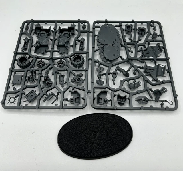 WARHAMMER 40K PRIMARIS Chaplain on Bike Space Marine Marines sprue EUR 23,99 - PicClick ES