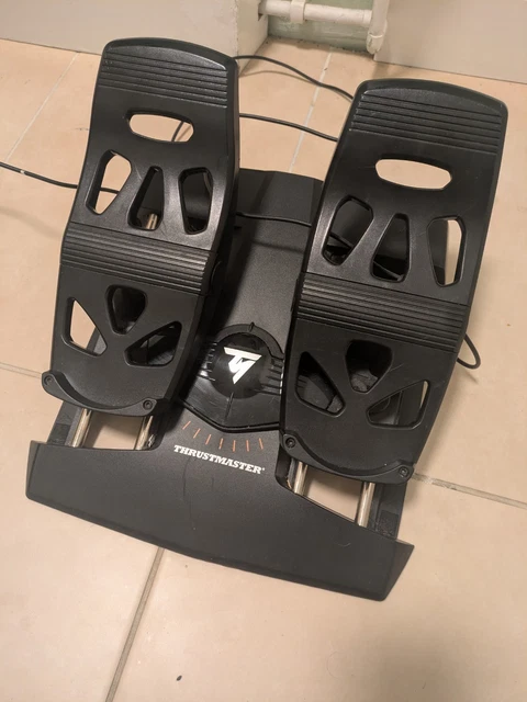 THRUSTMASTER TFRP T-FLIGHT Rudder Pedals no USB adapter £70.00 ...