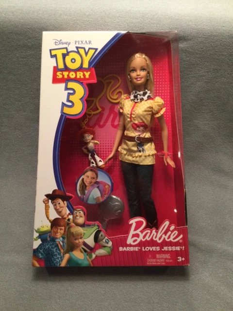 Mattel Disney Pixar Toy Story Barbie Loves Jessie Doll Figure Nib Hot Sex Picture