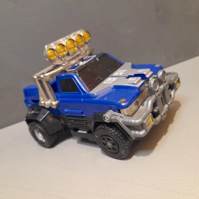 POWER RANGERS TURBO Deluxe Megazord Blue Mountain Blaster Zord #2 Truck ...
