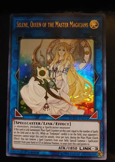 SELENE, QUEEN OF the Master Magicians DUOV-EN014 Ultra Rare 1st Edition ...