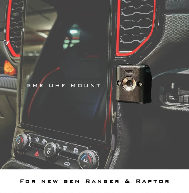 GME UHF MICROPHONE Mount For Ford Next GEN Ranger & Ranger Raptor $30. ...