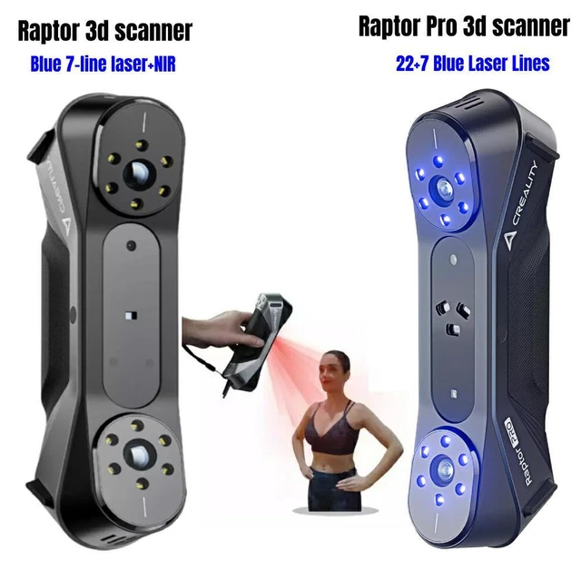 CREALITY 3D SCANNER Raptor/Raptor Pro for 3D Printing 0.02mm High ...