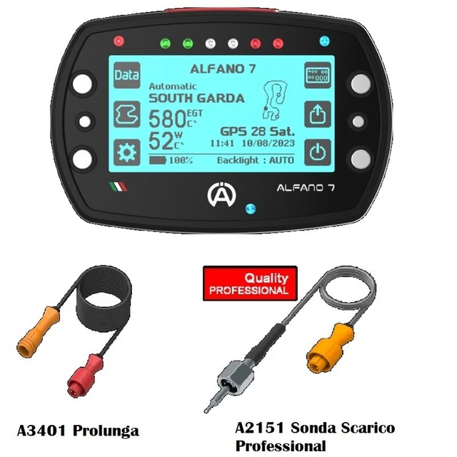 TABLEAU DE BORD Instrumentation Dash Board GPS Alfano 7 1T Pack2 A1075 ...