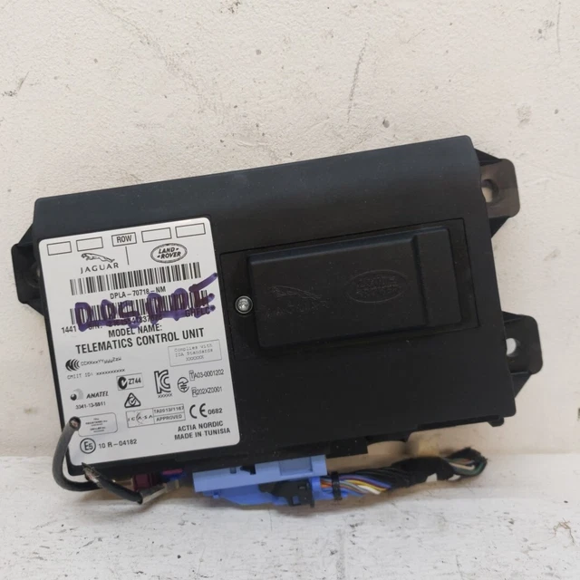 JAGUAR LAND ROVER Telematics Control Unit Module ECU DPLA70718NM £79.99 ...