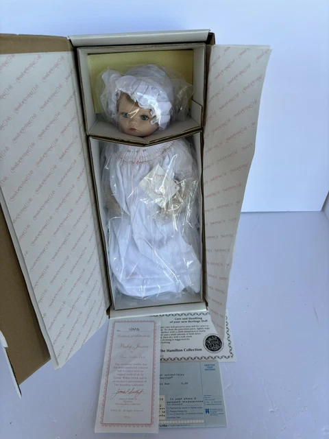 VINTAGE HERITAGE DOLLS Baby Jessica The Hamilton Collection 1992 $35.00 ...