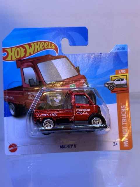 CARTA CORTA HOT Wheels Mighty K Red Super Treasure Hunt STH 2023 HW ...