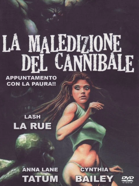 LA MALEDIZIONE DEL Cannibale (DVD) Lash La Rue Anna Lane Tatum Cynthia ...