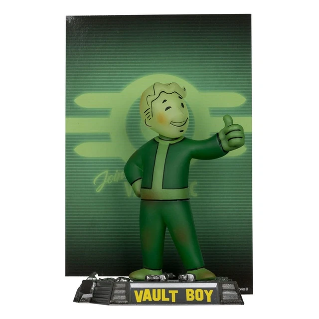FALLOUT MOVIE MANIACS Pvc Statua Vault Boy 13 Cm Mcfarlane Toys EUR 42 ...