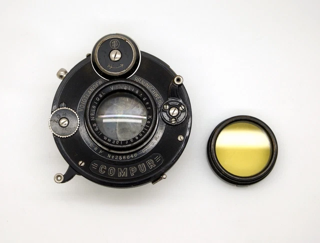 RARE OBJECTIF VOIGTLANDER KOLLINEAR COLLINEAR 132 mm f 6.3 EUR 84,00 ...