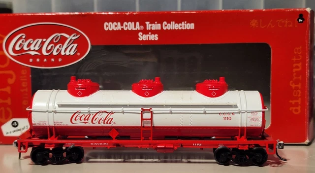 COCA-COLA HO SCALE Train 40' Triple Dome Tank Car $35.11 - PicClick CA