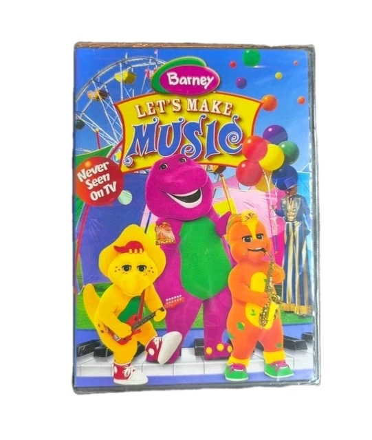 BARNEY - LETS Make Music (DVD, 2006) $9.75 - PicClick CA