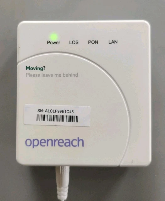 NOKIA-ONT G-010G-R OPENREACH Optical Fibre GPON Terminal Cd4 £9.96 ...