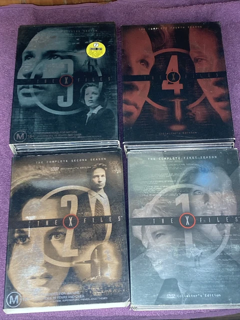 THE X FILES DVD Collector Edition Season 1-4 28 Disc Box Sets Region 4 ...