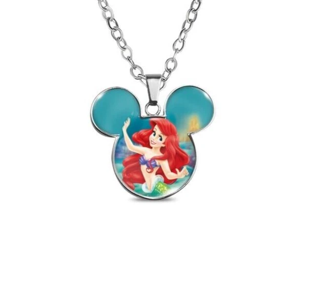 COLLANA DISNEY'S LA Sirenetta Principessa Ariel Waving In The Sun ...