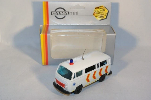 GAMA MINI 1201 Vw Volkswagen Transporter T2 Ruche De La Police Nationale EUR 48,54 - PicClick FR