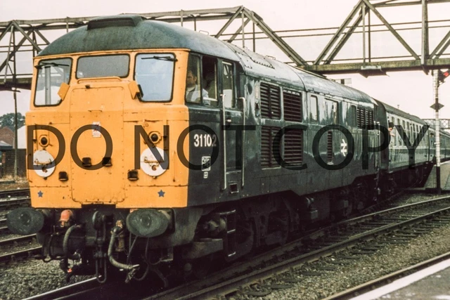 UK DIESEL TRAIN Railway Photograph Of Class 31 31102 Loco. (Rm31-18) £1 ...