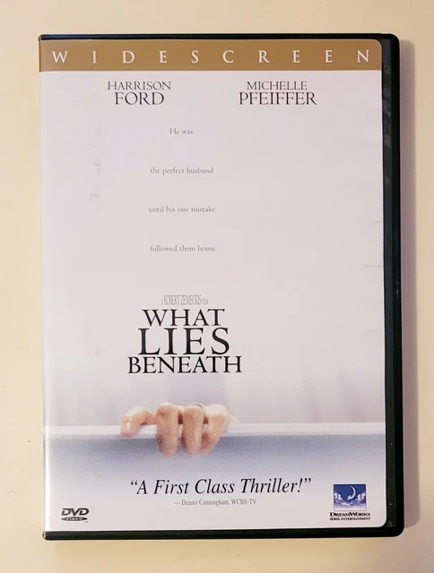 WHAT LIES BENEATH DVD Harrison Ford Michelle Pfeiffer Thriller Free ...