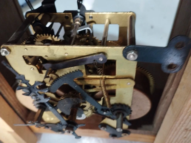 ANCIEN MÉCANISME DE pendule + balancier - mouvement avec 1 marteau EUR ...