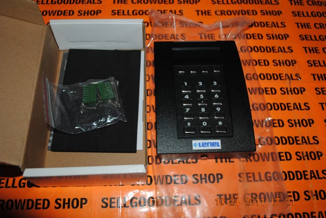 HID/LENEL RWKL550 ICLASS 6172BKP000019L Keypad/LCD Card Reader New £184 ...
