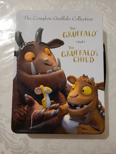 THE COMPLETE GRUFFALO Collection DVD's in embossed tin carry case) F61 ...