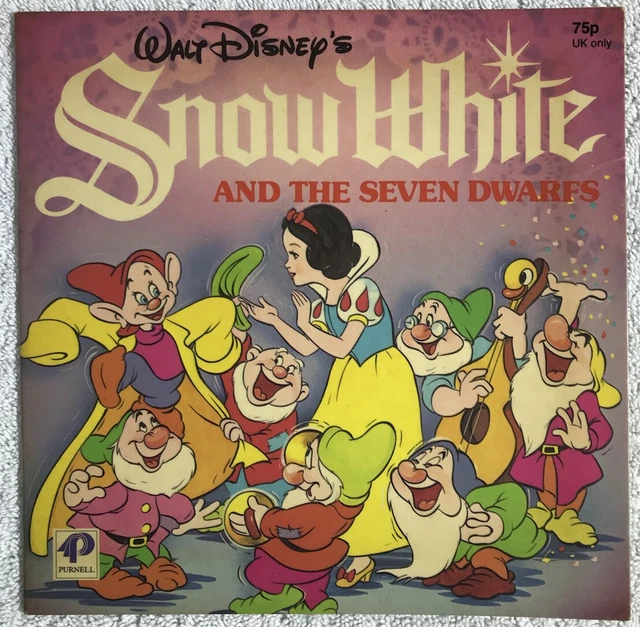 WALT DISNEY’S SNOW White. Vintage 80s Rare.Book Collectable.1984 ...