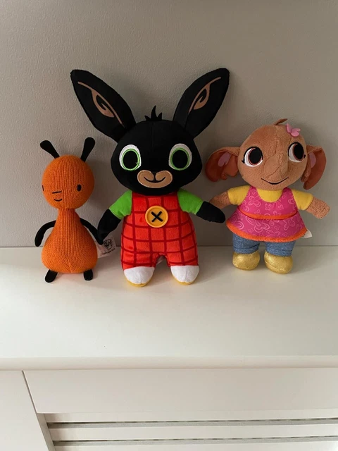 CBEEBIES BING BUNNY Sula and Flop Plush Soft Toys £17.00 - PicClick UK