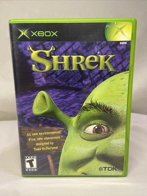 SHREK (MICROSOFT ORIGINAL Xbox, 2001) Complete w/ Manual CIB $20.54 ...