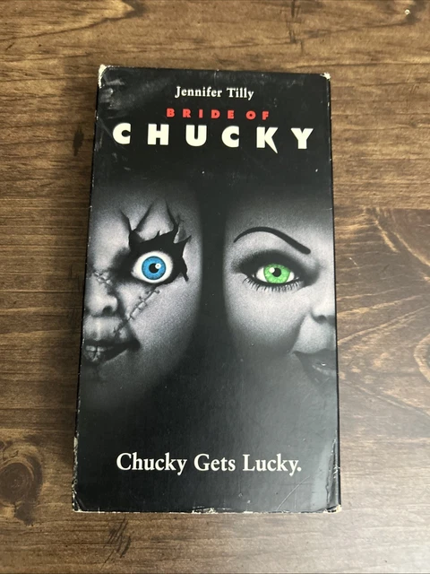 JENNIFER TILLY BRIDE Of Chucky VHS Tape 1999 Horror Child's Play ...