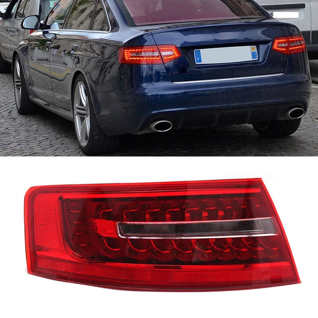 RED DRIVER OUTER Rear Tail Light Brake Lamp For AUDI A6 S6 RS6 Sedan ...