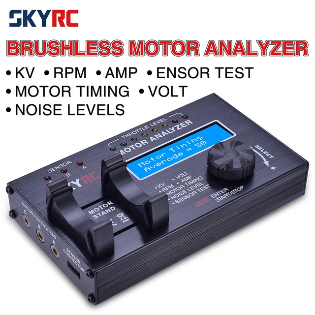 SKYRC SK-500020 MOTOR Analyzer BL Brushless Electric Motor Analyzer for ...