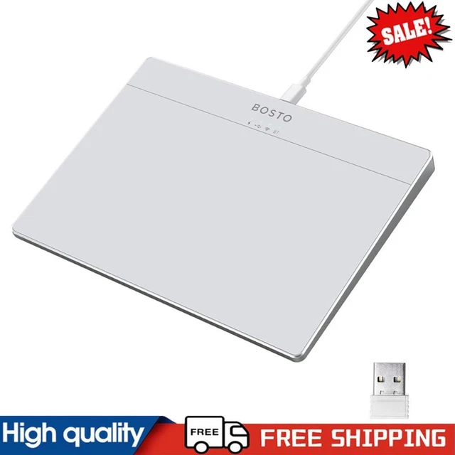 WIRELESS TOUCHPAD TYPE-C Rechargeable Ergonomic Trackpad Mouse for ...