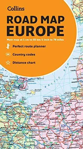COLLINS MAPA DE Europa Por Collins Maps , Nuevo Libro, Gratis ...