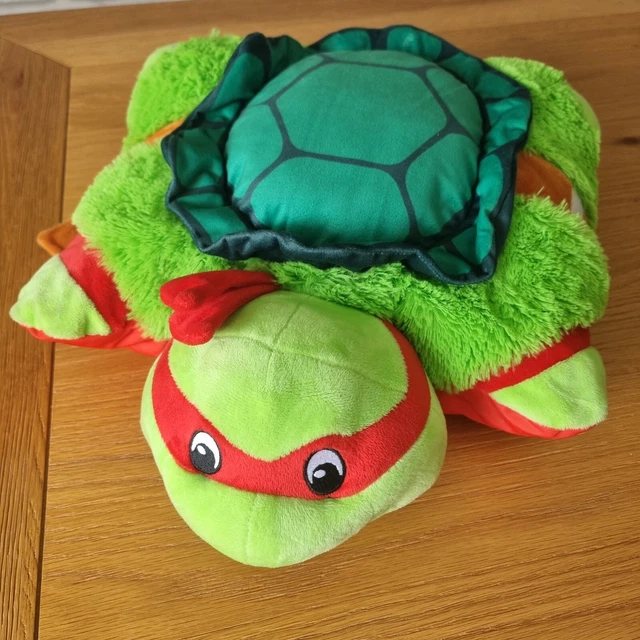 NICKELODEON TEENAGE MUTANT Ninja Turtles TMNT Pillow Pets Raphael ...
