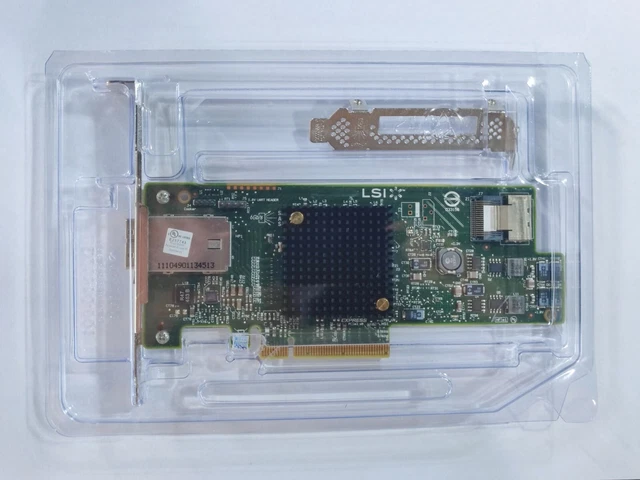 LSI SAS 9207-4I4E SAS HBA 6Gbps PCI-E 3.0 P20 IT Mode for ZFS FreeNAS ...