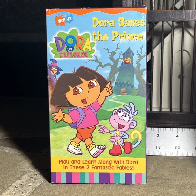 DORA THE EXPLORER VHS Tape Lot Of 3 Nick Jr. Cowgirl, Dance, Saves the ...