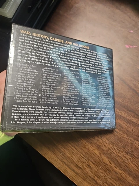 WAR HISTORY CAUSES And Solutions Dr. Michael Shermer £22.41 - PicClick UK