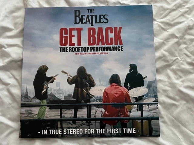 THE BEATLES - Get Back Rooftop Performance 2022 Mottled Vinyl + Poster ...