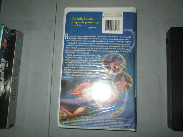 PETER PAN - Return To Never Land (VHS)(French) Tested Clamshell $4.00 ...