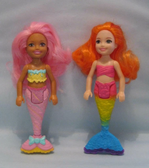 BARBIE FRIENDS CHELSEA DOLL RAINBOW COVE MERMAIDS DREAMTOPIA lot 2 EUR ...