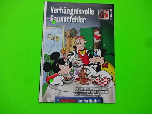 SAMMELKRTE & MICKY Maus " Verhängnisvolle Gaunerfehler EUR 1,00 ...