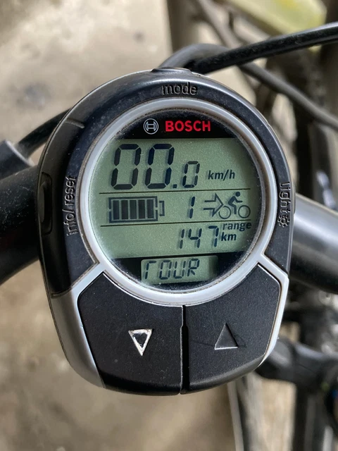 BOSCH HMI DISPLAY Elektrofahrrad E-bike Bedieneinheit Classic Line ...