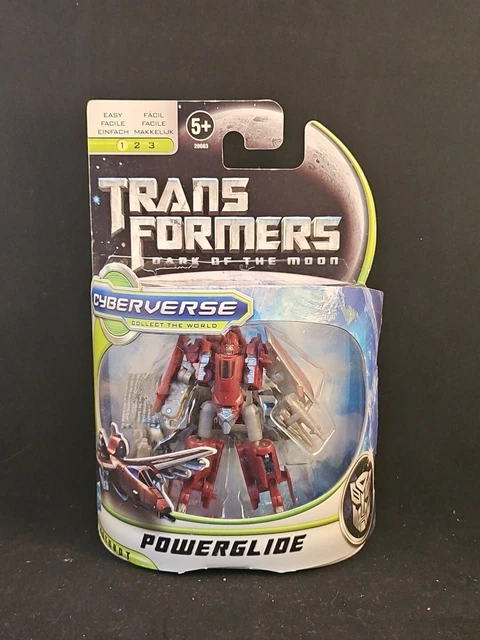 TRANSFORMERS MOVIE DARK of the Moon Cyberverse Powerglide With Box ...